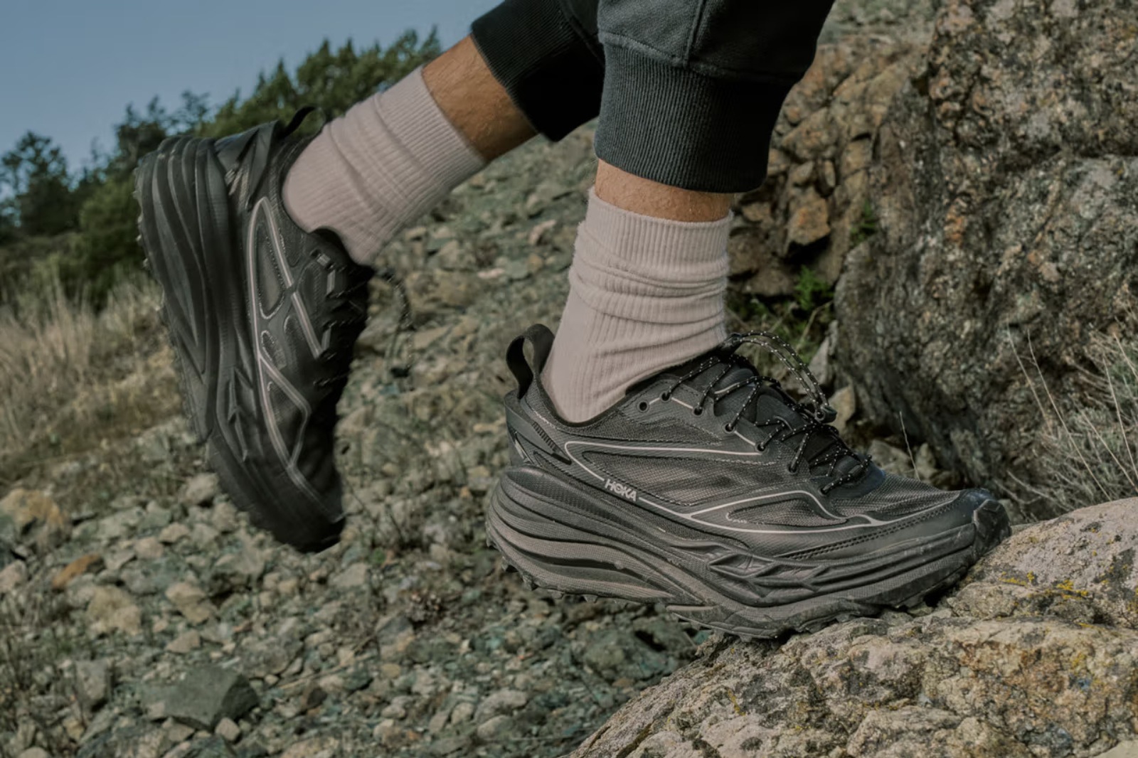 Hoka Releases the Stinson One7, a New, All-Gender Hybrid Shoe